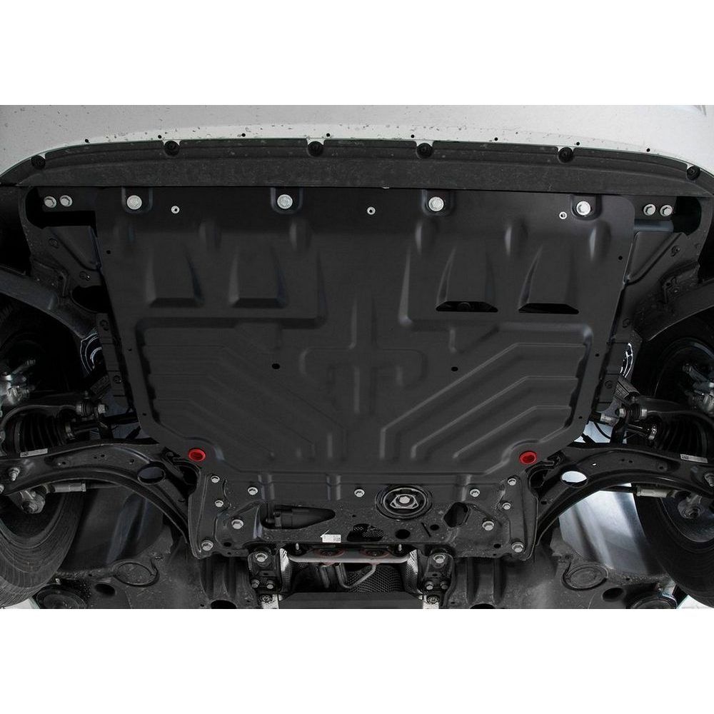 Купить Защита картера и КПП VW Tiguan 2016 V-1.4/2.0D/20 Skoda Kodiaq 2017 V-1.4TSI/2.0D ...